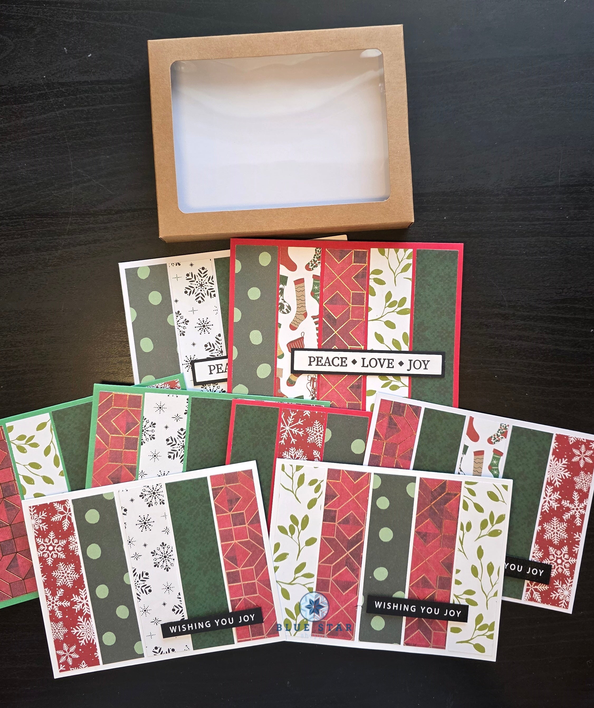 Winter Holiday Card Variety - Box of 8 – Blue Star Shoppe